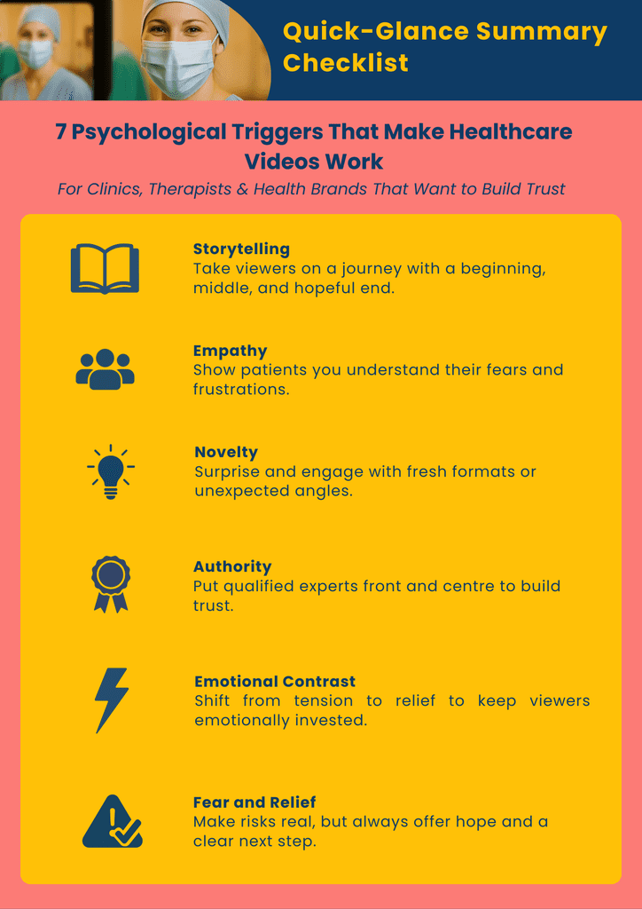 7 Psychological Triggers for Healthcare Video Trust & Engagement